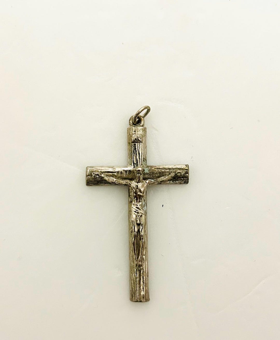 Vintage Latin Cross Pendant - Etsy