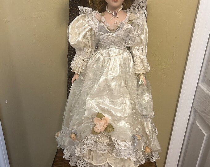 Vintage Porcelain Menie Collectable Doll - Etsy