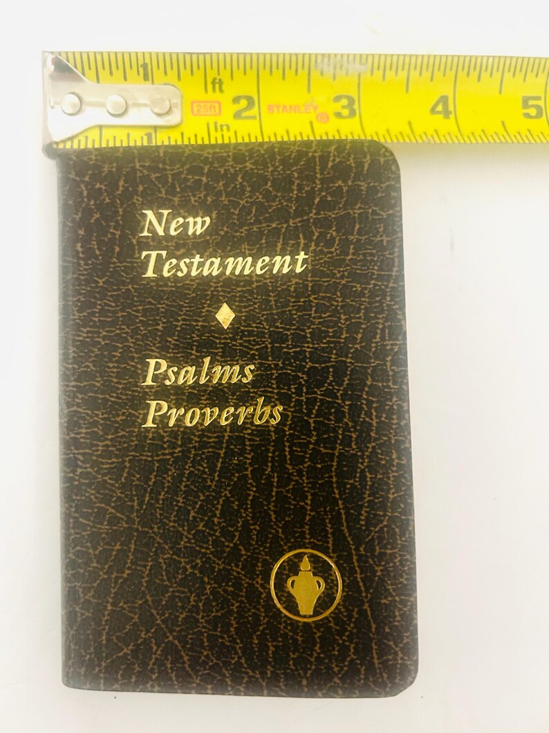 Pocket Sized New Testament Bible - Etsy