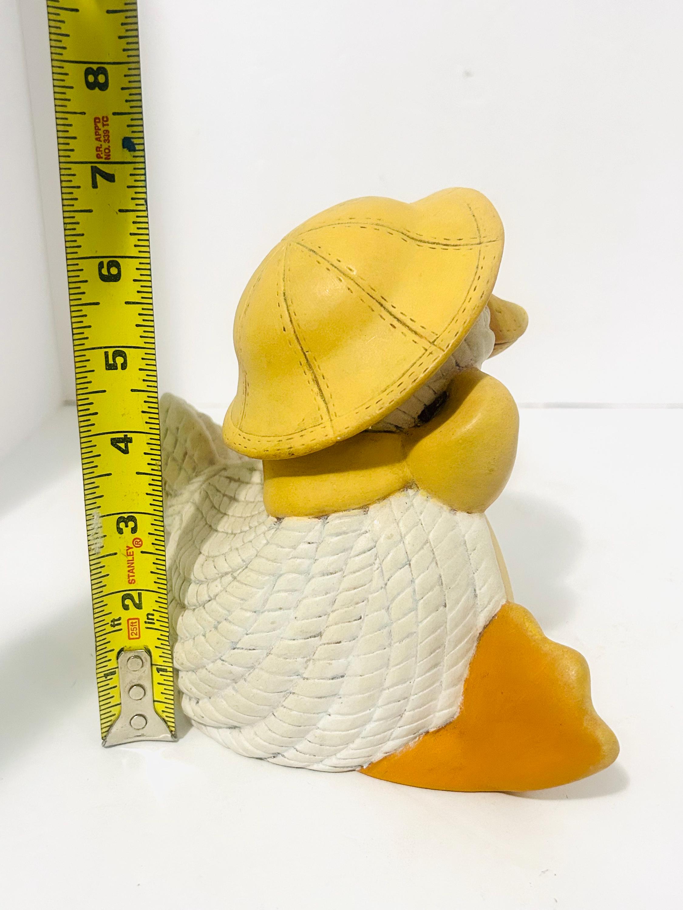 Vintage Ceramic Garden Mop Duck - Etsy