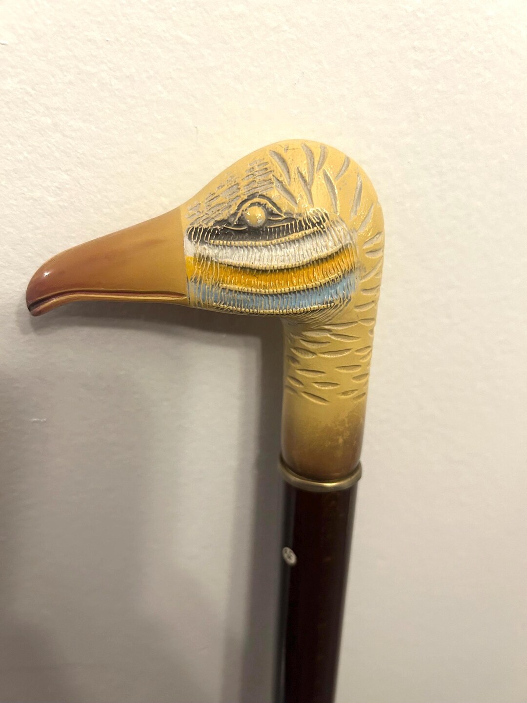 Vintage Unique Duck Cane/walking Stick - Etsy