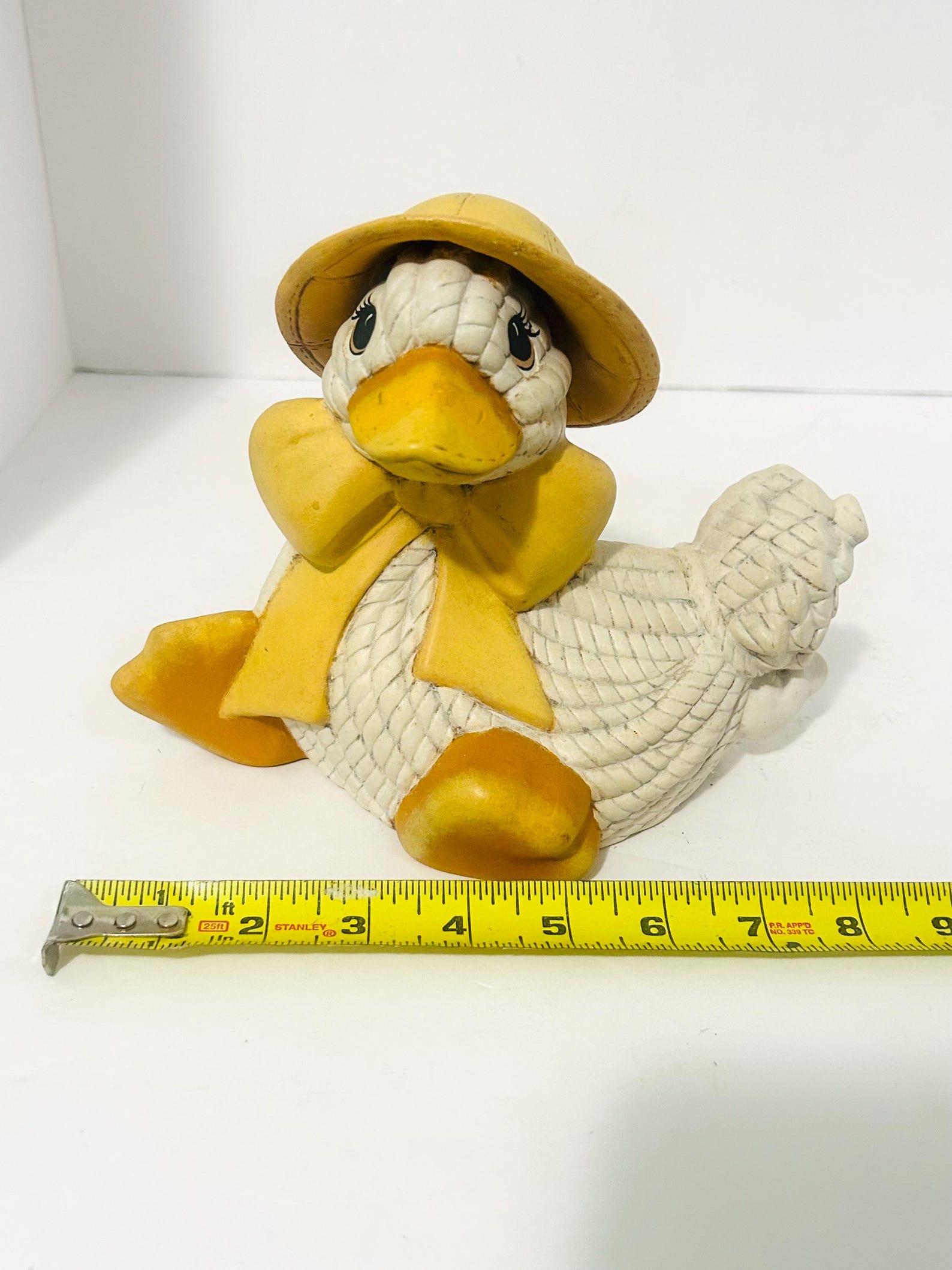 Vintage Ceramic Garden Mop Duck - Etsy