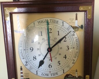 Tide Clock Vintage - Etsy