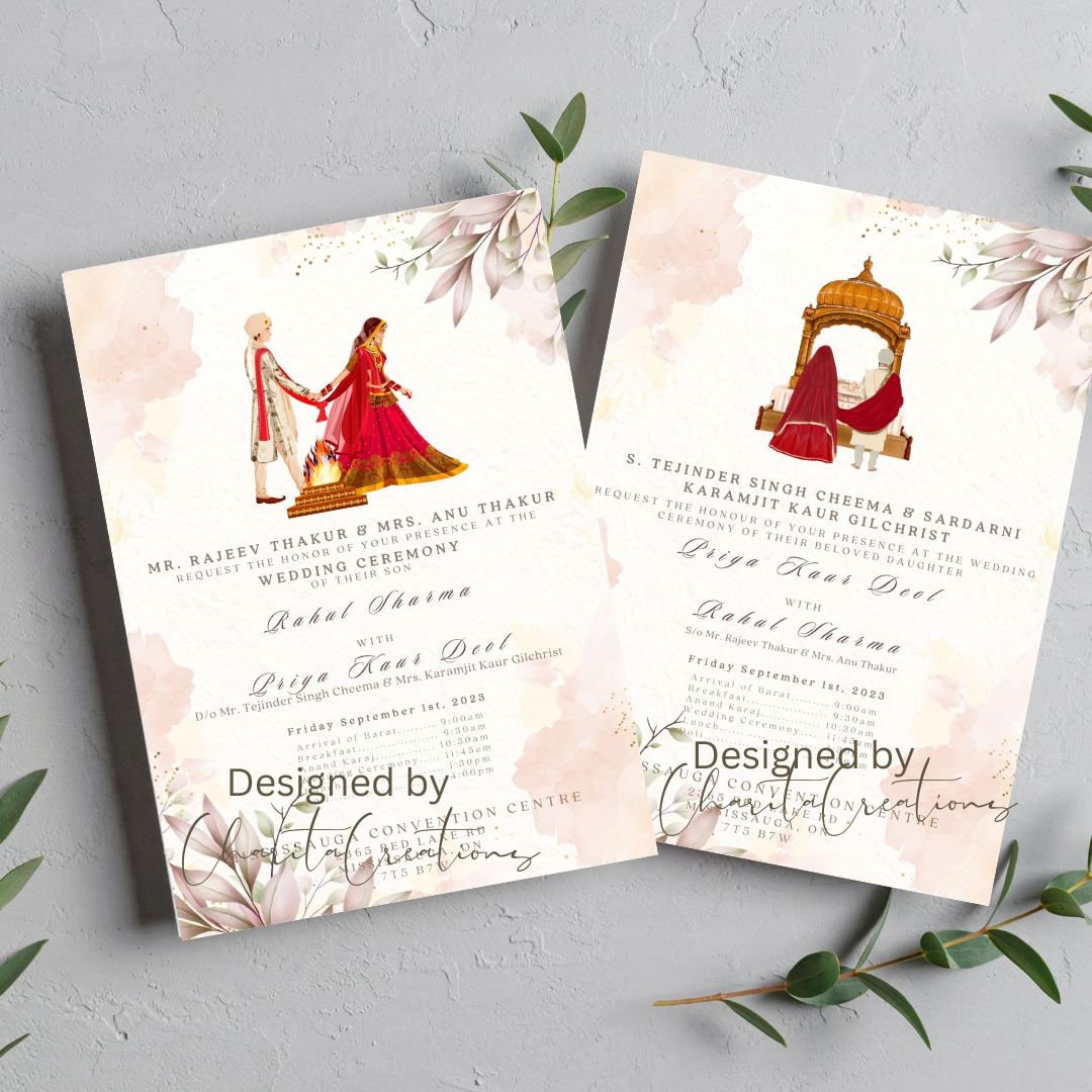 Hindu Wedding Cards Images