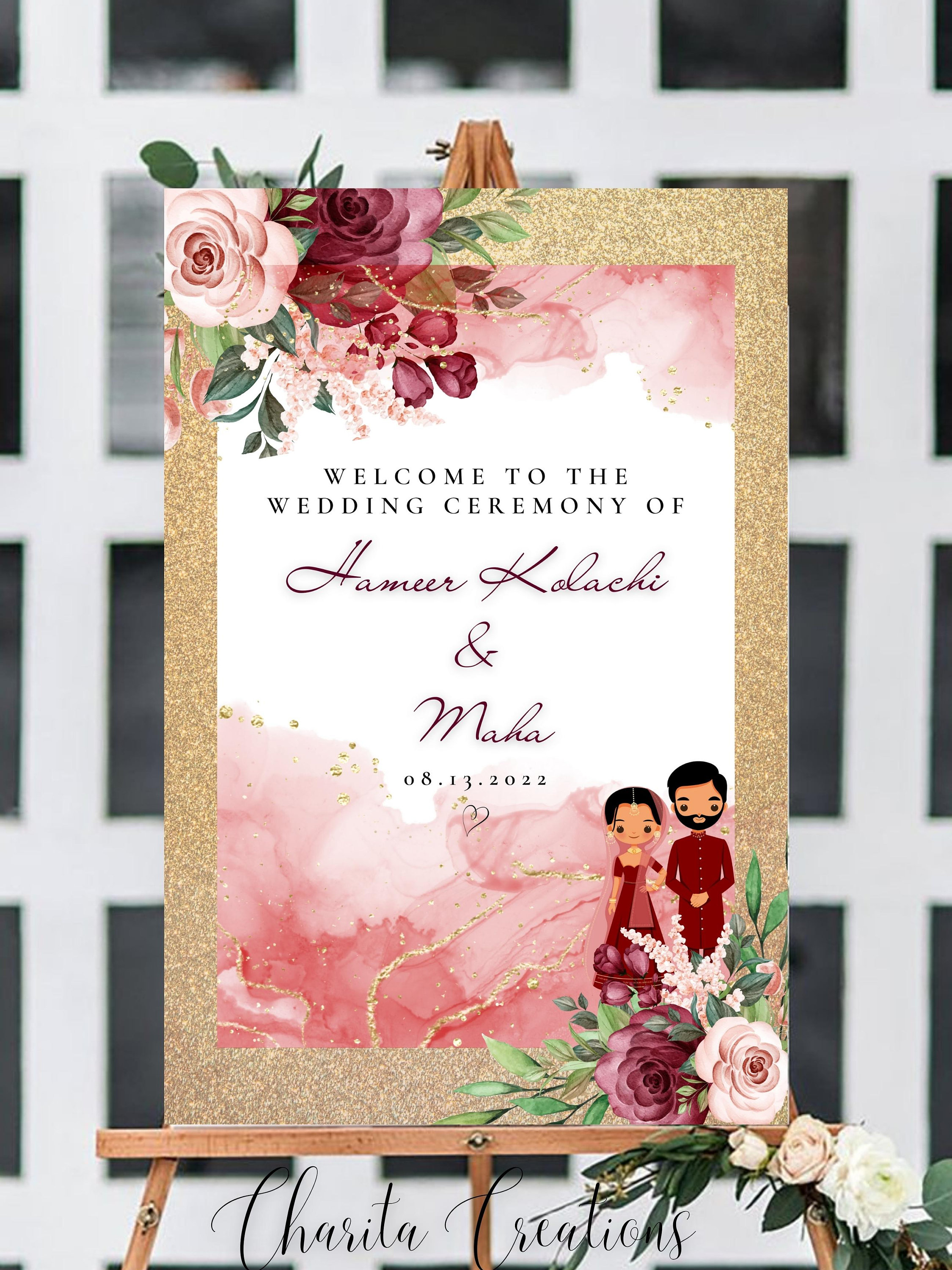 Reception Wedding Boards