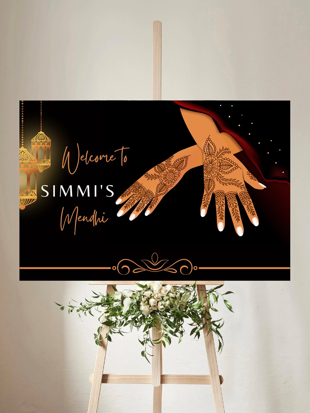 Mehndi Signs in Mehendi Welcome Signs, Welcome to Maiyan Signs & Mendhi ...