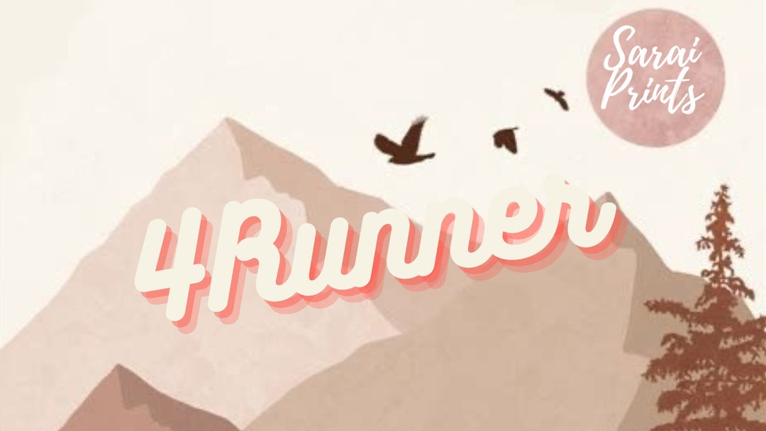 4runner Start up Screen - Etsy