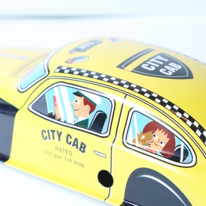 Taxi.vintage Wind up Tin Toy Retro Collectible Car.design and ...