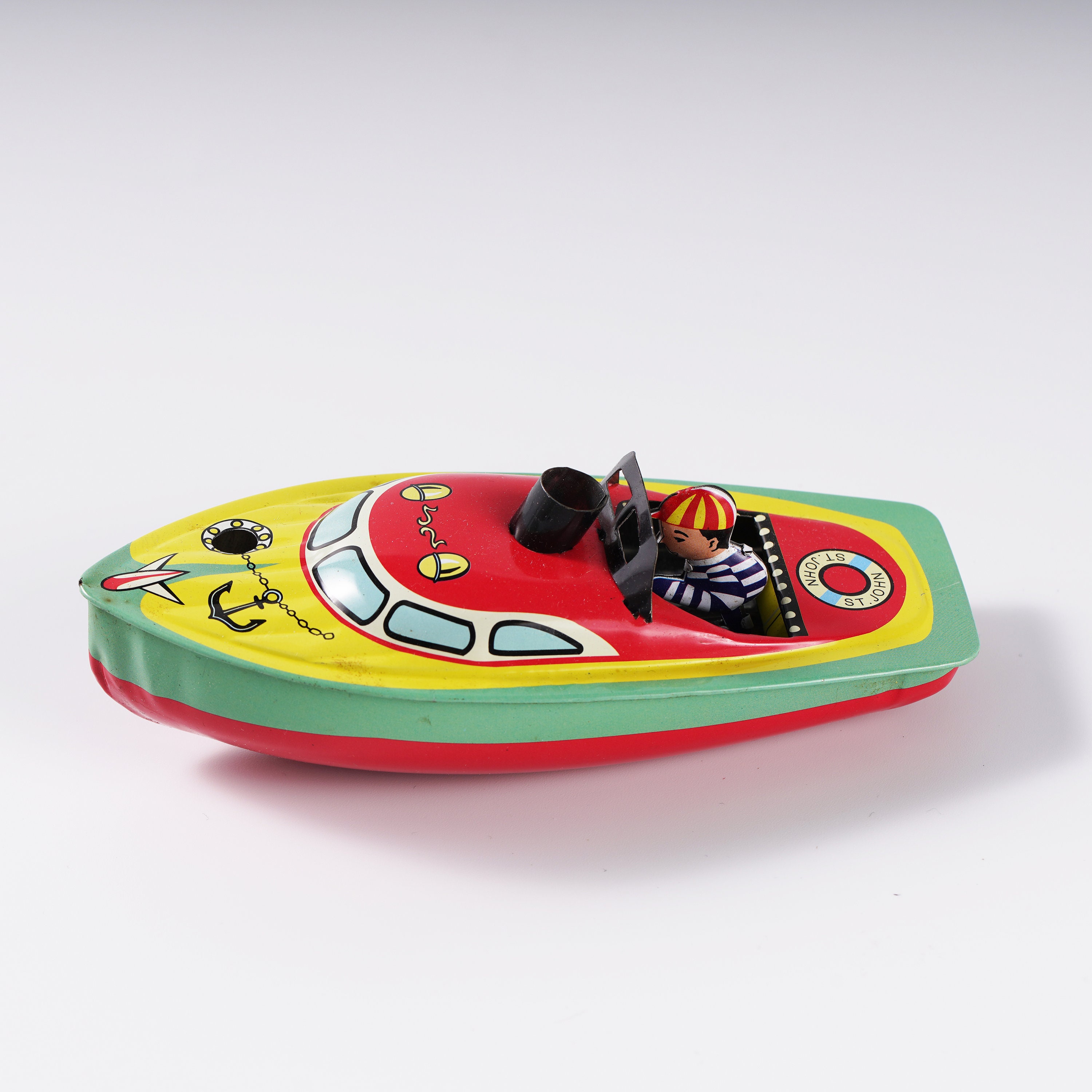 Candle Boat Vintage Wind up Tin Toy Retro Collectible Boat.design and ...