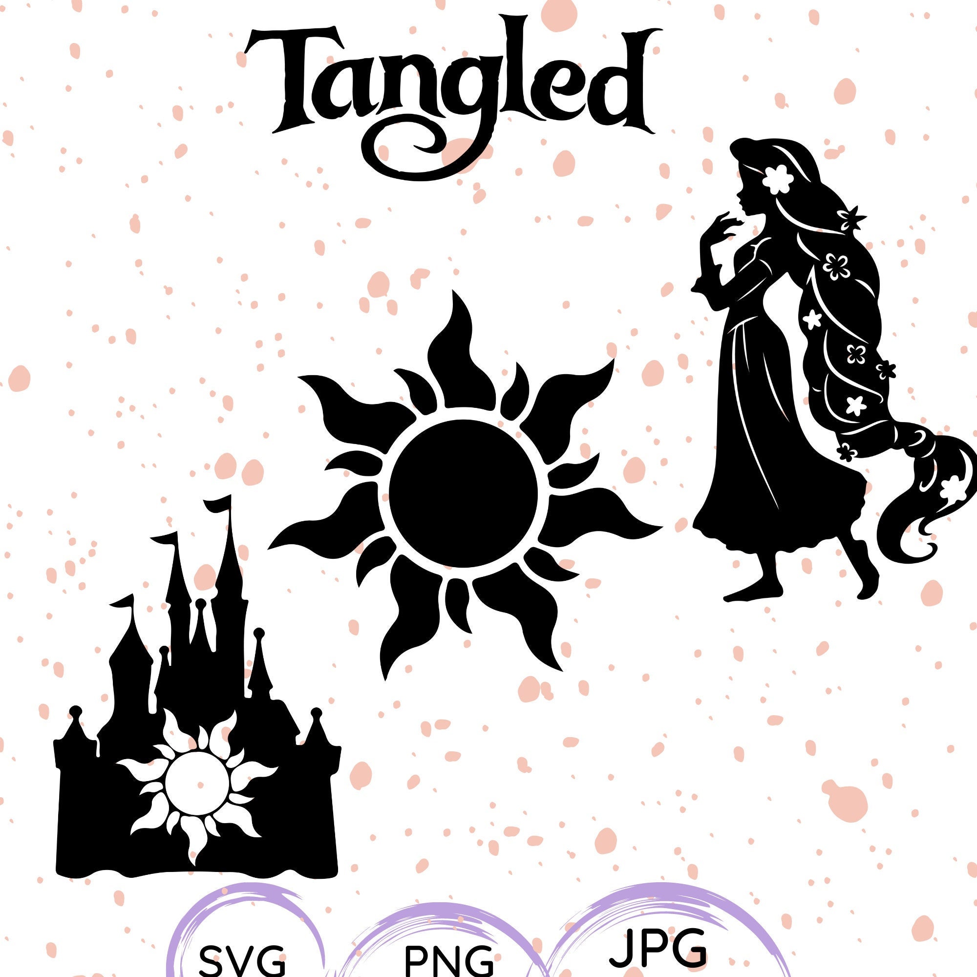 Rapunzel Svg Bundle Tangled Svg Bundle Rapunzel Svg Cutting - Etsy Ireland