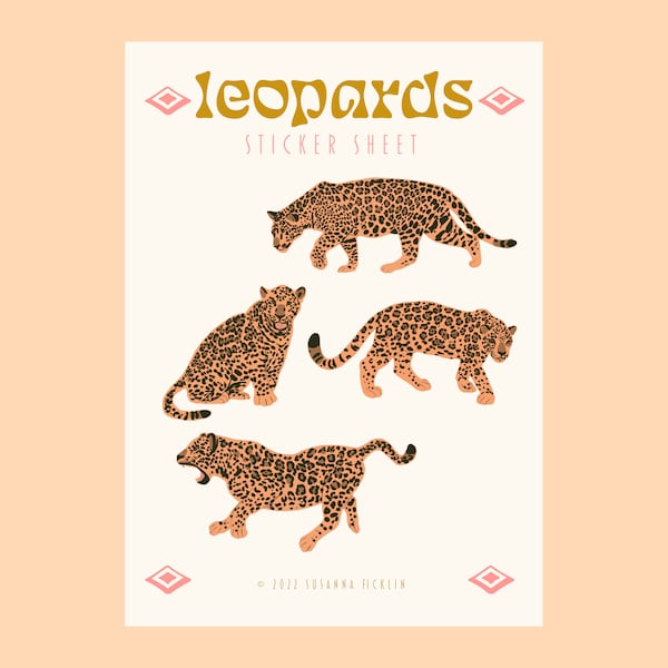 African Material Leopard - Etsy