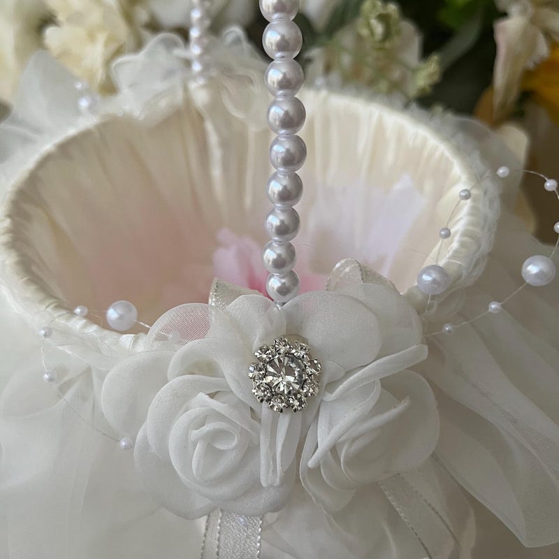 Flower Girl Basket - Etsy