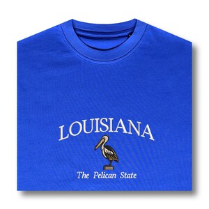 Louisiana Embroidery Design Pelican State - Etsy