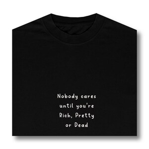 Nobody Cares Machine Embroidery Designs, Funny Quotes Embroidery ...