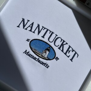 Nantucket Machine Embroidery Designs, Brant Point Lighthouse ...
