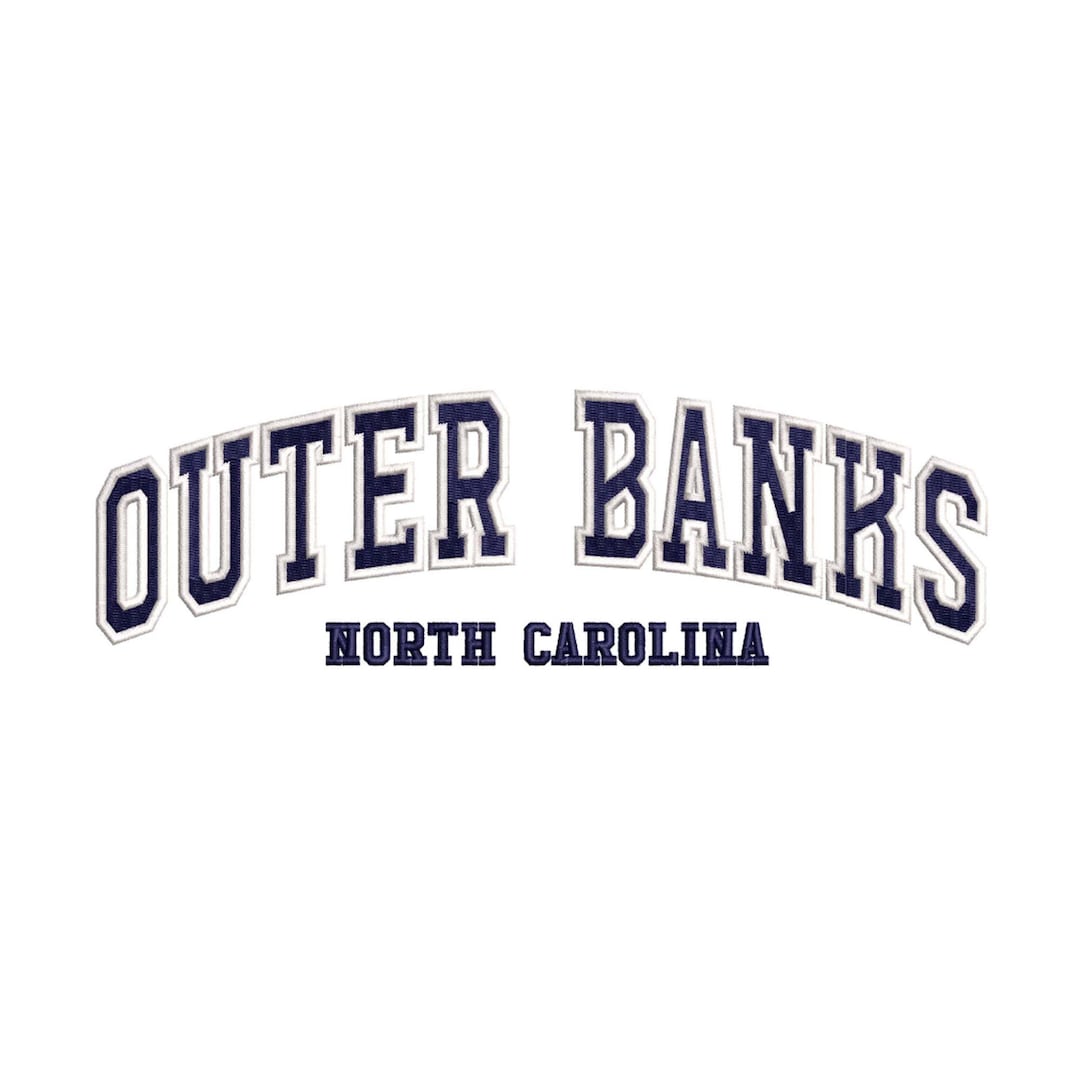 Outer Banks Embroidery Designs North Carolina, Obx, Pogue Life, Travel ...