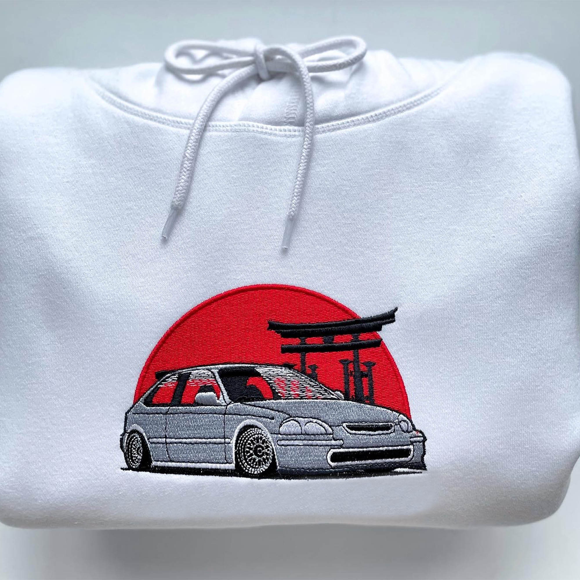 Japanese Race Car Embroidery Design: Classic Muscle Car (digital ...