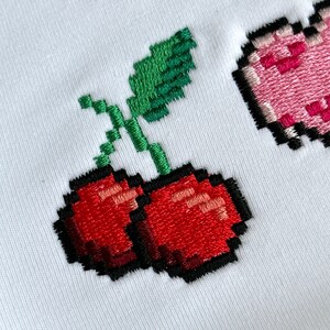 Mini Cherry Machine Embroidery Design - Etsy