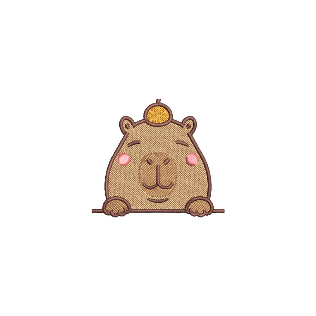 Capybara Machine Embroidery Designs, Baby Embroidery Designs ...