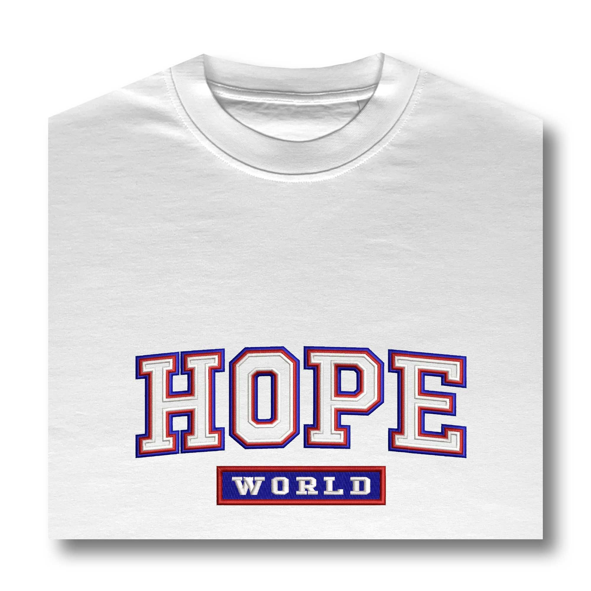 Hope World Machine Embroidery Design Download Embroidery - Etsy