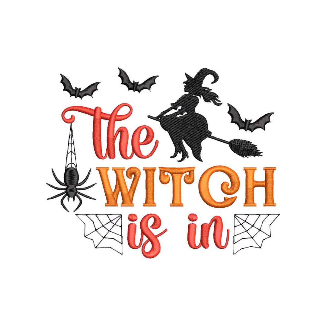Witch Machine Embroidery Designs, Halloween Embroidery Designs ...