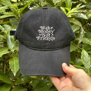 Make Money Not Friends Embroidery Design (digital Download) - Etsy