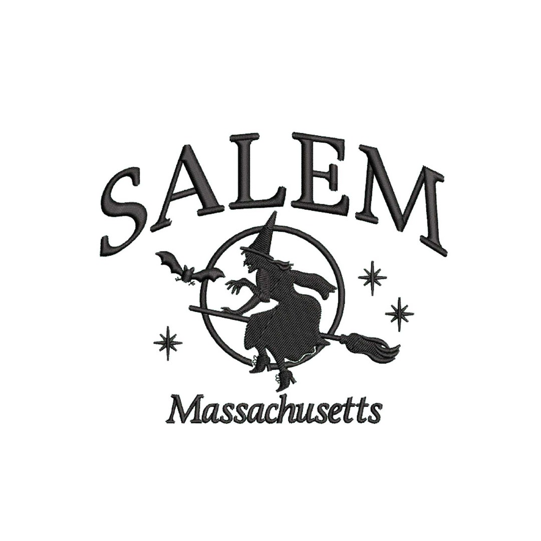 Salem Massachusetts Machine Embroidery Design - Etsy
