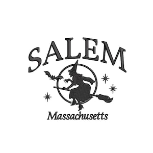 Salem Massachusetts Machine Embroidery Design - Etsy
