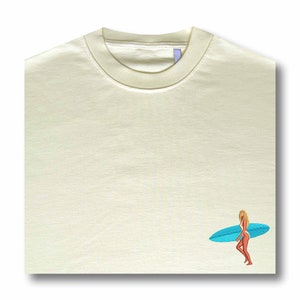 Surfer Woman Embroidery Design, Machine Embroidery Designs, Embroidery ...