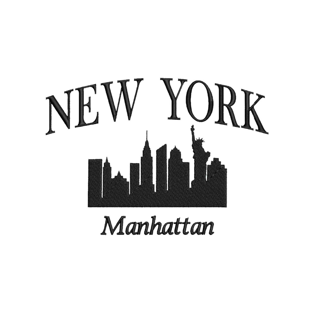 New York City Machine Embroidery Designs, Embroidery Files, NYC ...