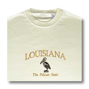 Louisiana Embroidery Design Pelican State - Etsy