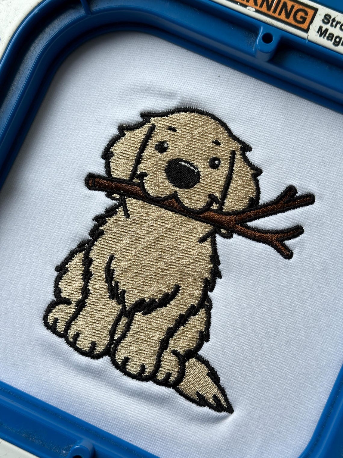 Golden Retriever Embroidery Design, Animal Embroidery Design, Pet ...