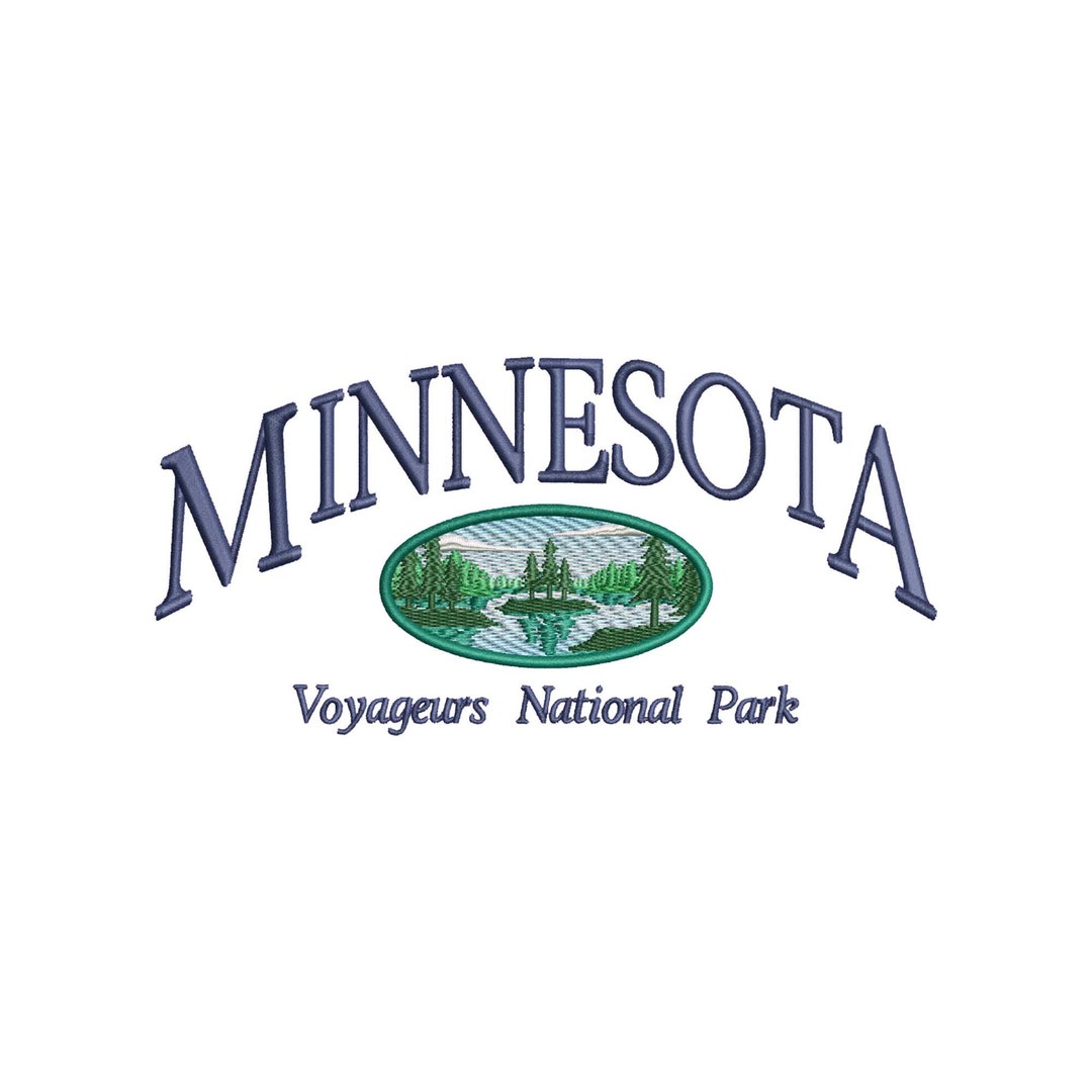 Minnesota Machine Embroidery Designs, Voyageurs National Park ...