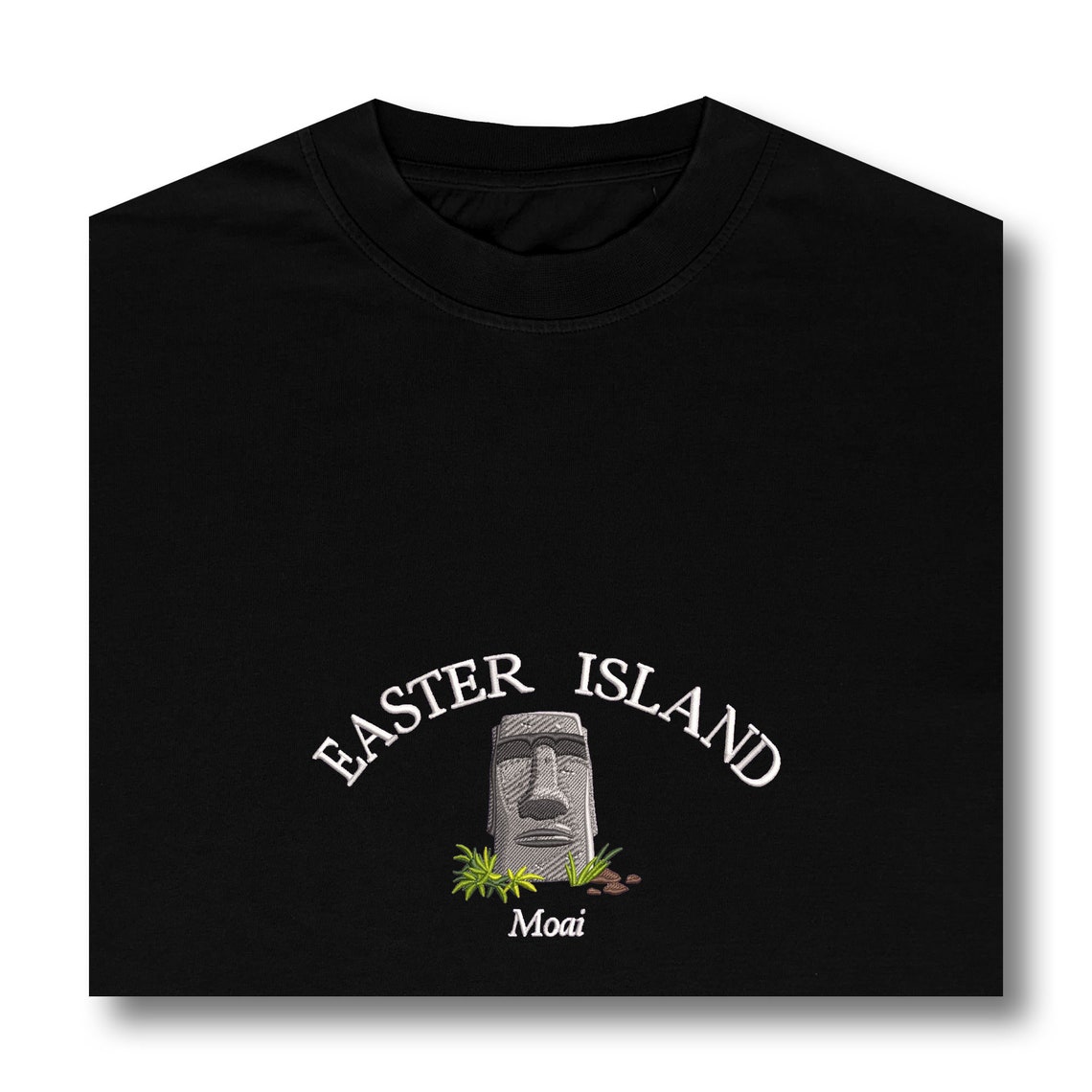 Easter Island Rapa Nui Chile Moai Machine Embroidery Design - Etsy