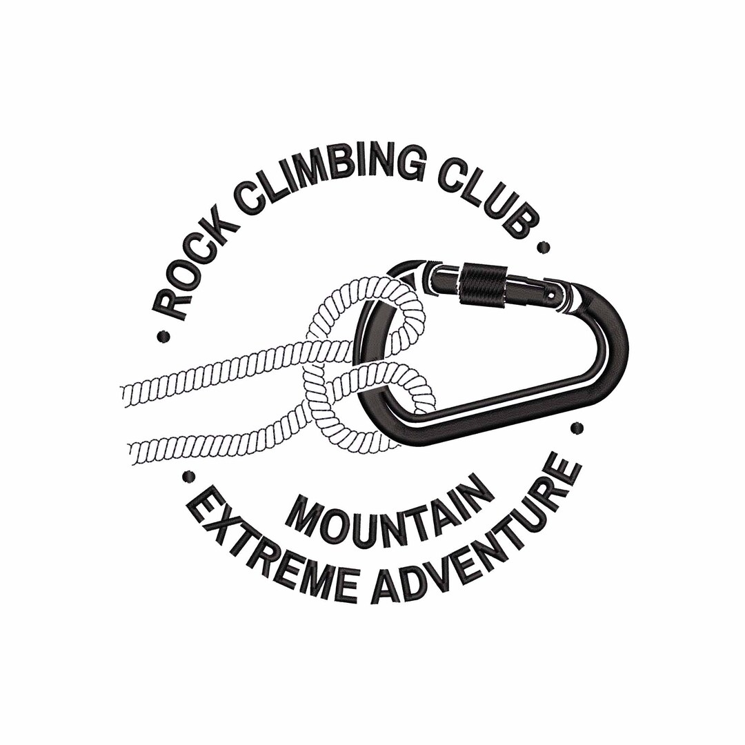 Rock Climbing Embroidery Design, Mountains Machine Embroidery Designs ...