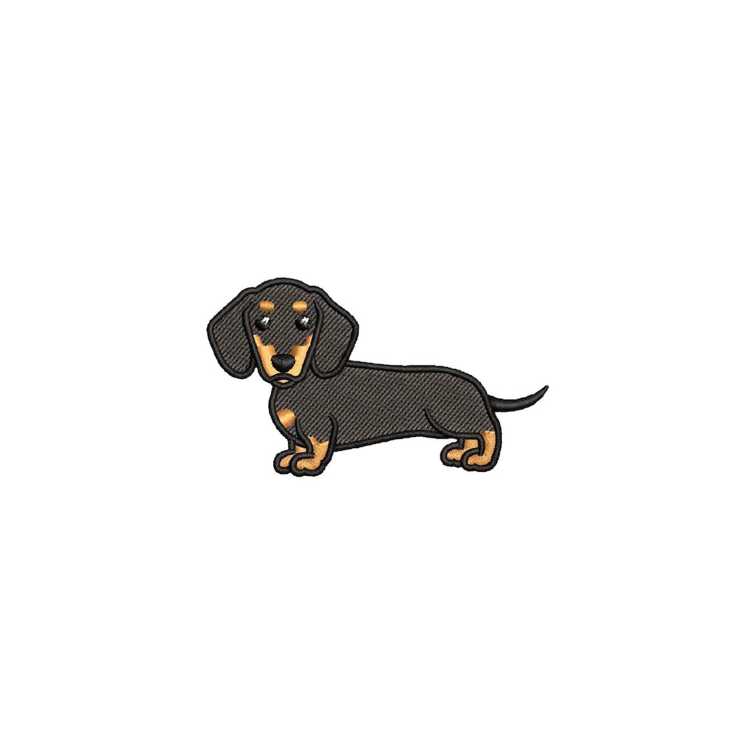 Mini Dachshund Embroidery Design, Machine Embroidery Designs ...
