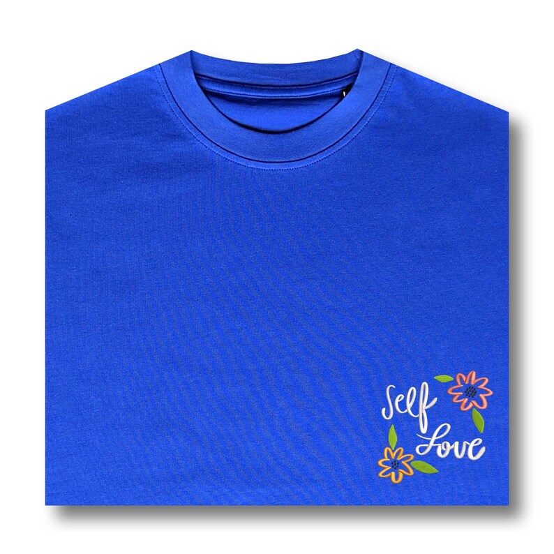 Self Love Embroidery Design - Etsy