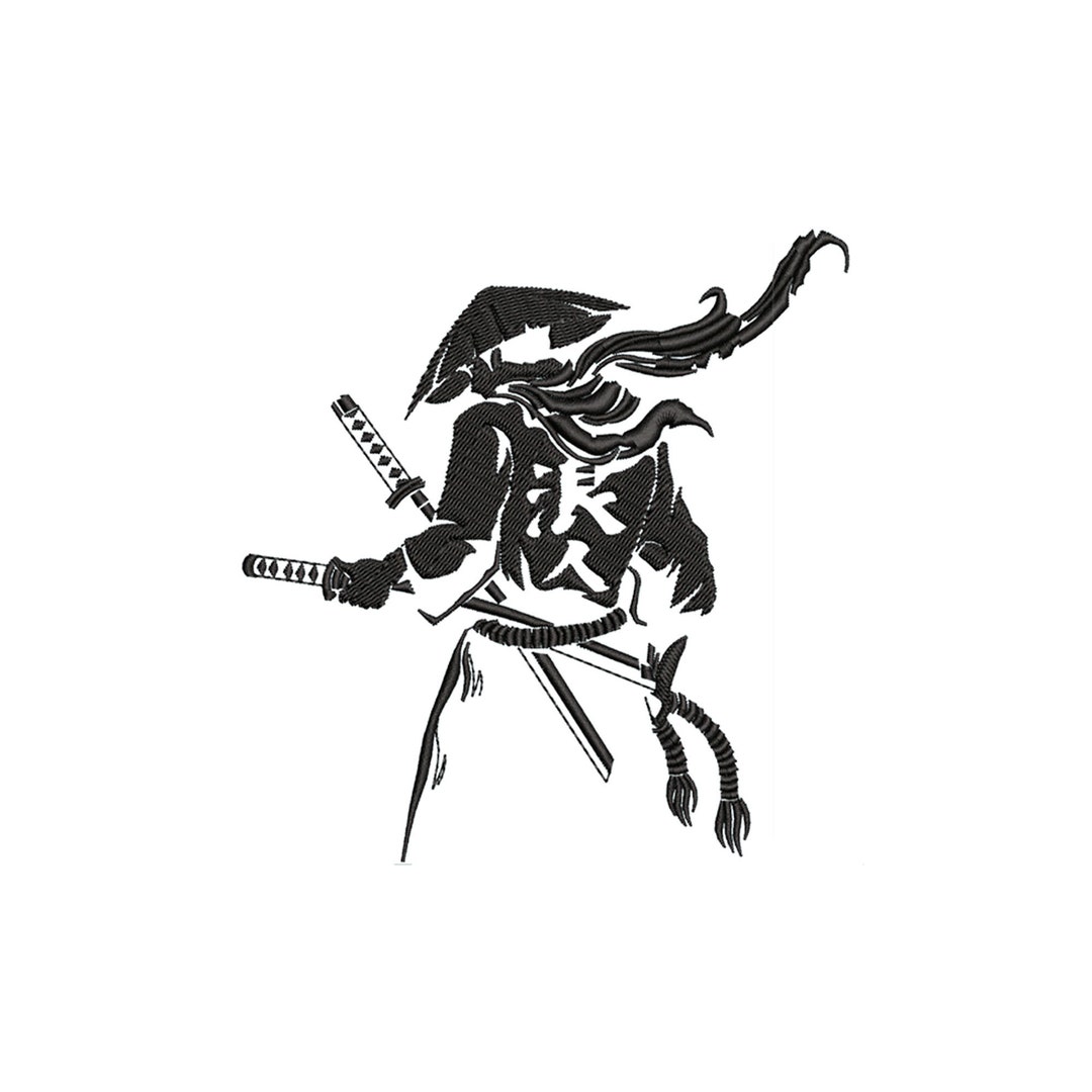 Samurai Machine Embroidery Designs, Embroidery Pattern, Embroidery ...