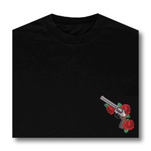 Guns N Roses Embroidery Design, Flower Embroidery Design, Machine ...