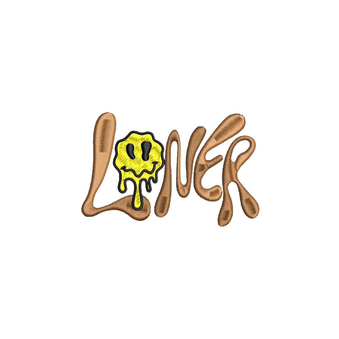 Loner Machine Embroidery Designs Smiley Face, Inspirational Quotes ...