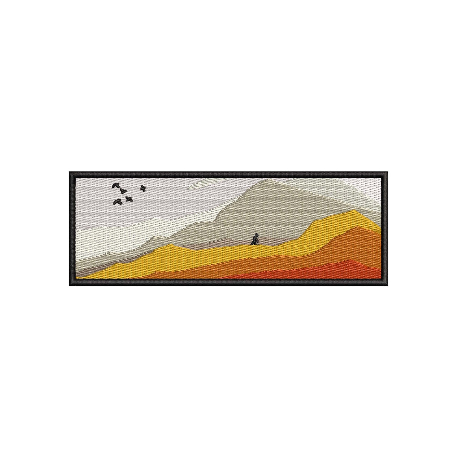 Mountain Landscape Machine Embroidery Design - Etsy