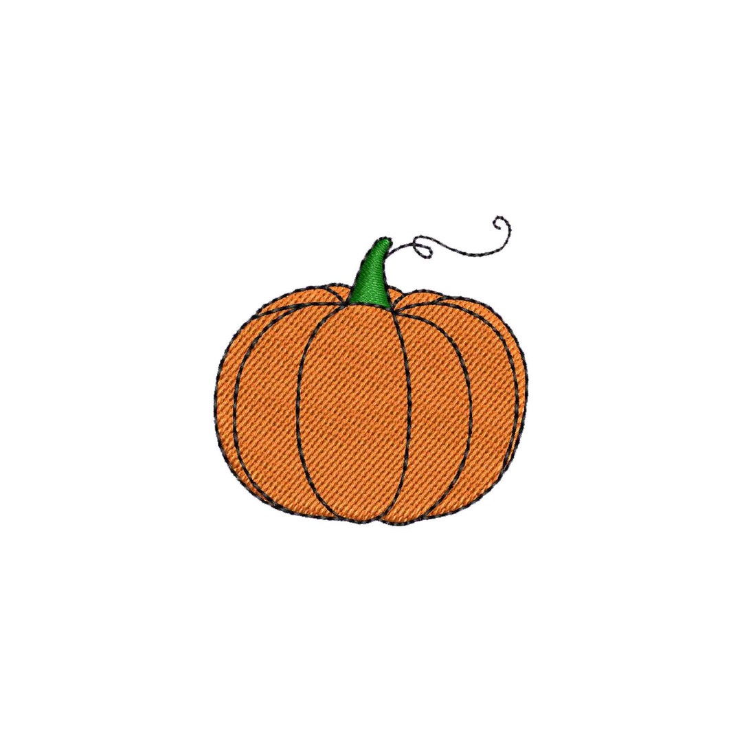 Fall Embroidery Designs, Mini Pumpkin, Machine Embroidery Designs ...