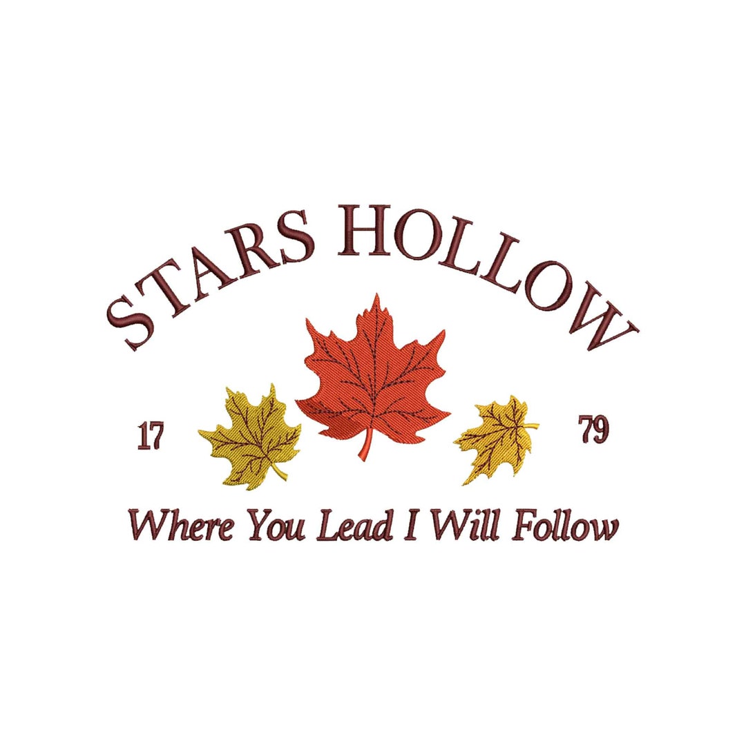 Stars Hollow Fall Embroidery Design, Machine Embroidery Designs ...