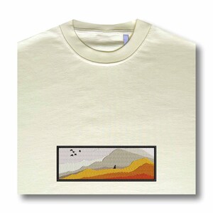 Mountain Landscape Machine Embroidery Design - Etsy