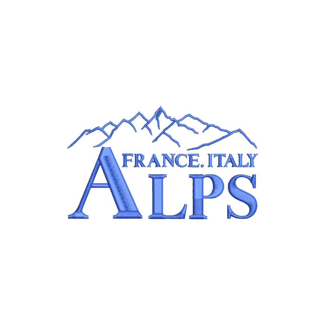 Alps Mountain Machine Embroidery Designs, Embroidery Pattern ...