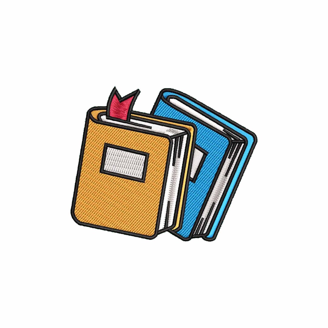 Mini Book Embroidery Design, Machine Embroidery Designs, Embroidery ...