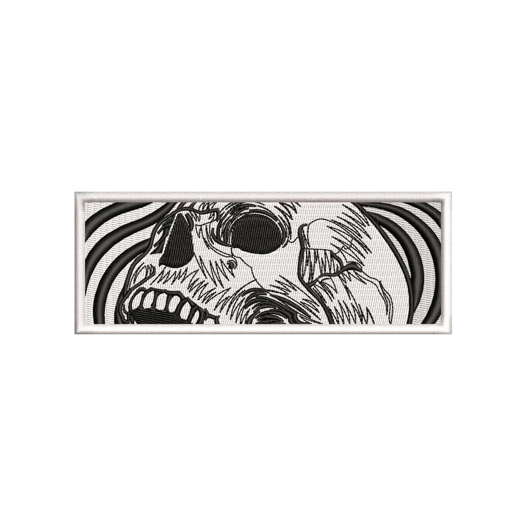 Spooky Skeleton Skull Embroidery Design, Halloween Embroidery Designs ...