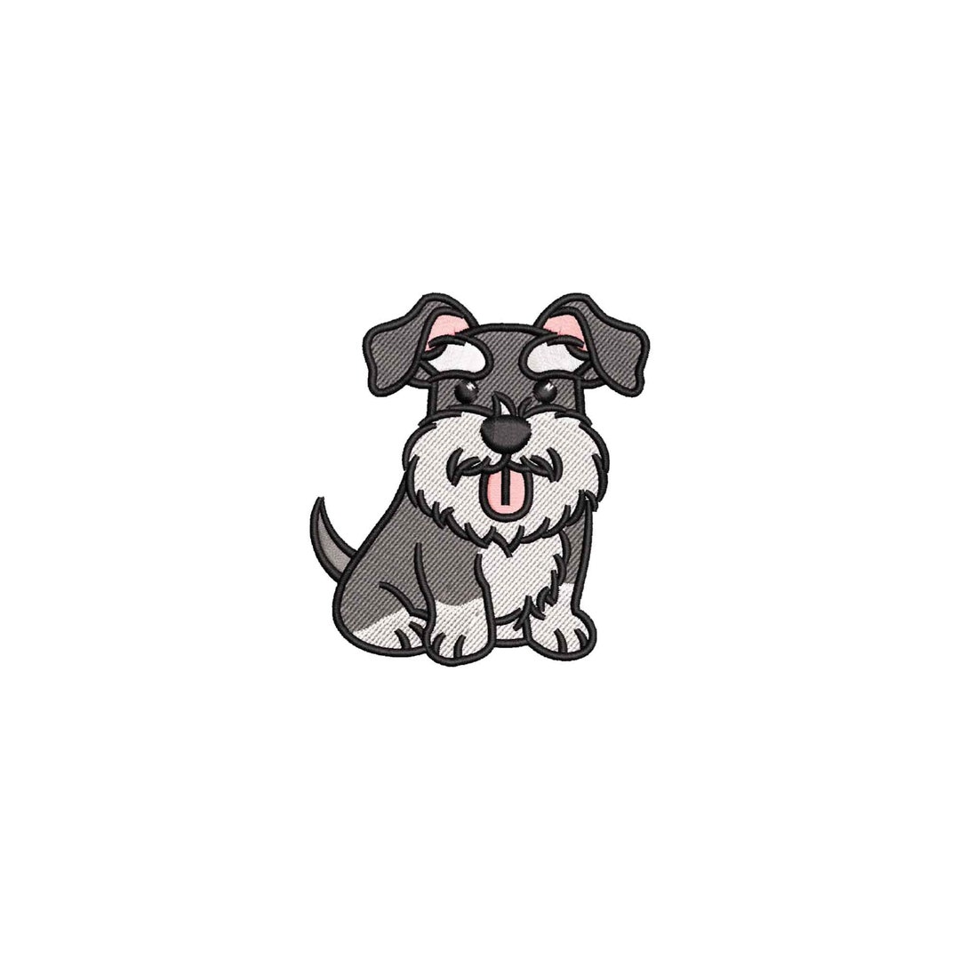 Schnauzer Dog Machine Embroidery Designs, Baby Embroidery Designs ...