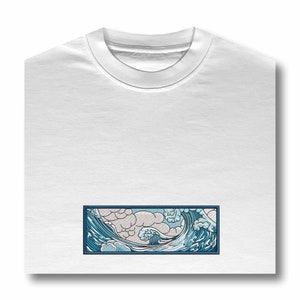 The Great Wave off Kanagawa, Machine Embroidery Designs, Japanese ...