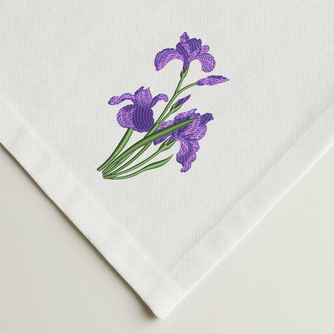 Irises Flower Embroidery Design, Machine Embroidery Designs, Embroidery ...